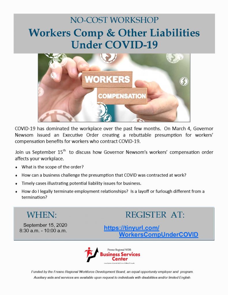 9 15 20 Workers Comp Flyer (2) - Fresno Regional Workforce Development ...